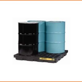 4 Drum Hazmat Accumulation Centre (185 sump cap) at SafePak Workwear ...