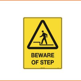 Caution Sign - Beware Of Step at SafePak Industrial Supplies