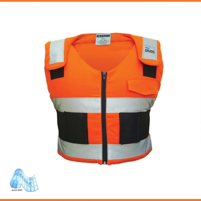 Iceepak Hi-Vis Cooling Vest at SafePak Workwear & Safety